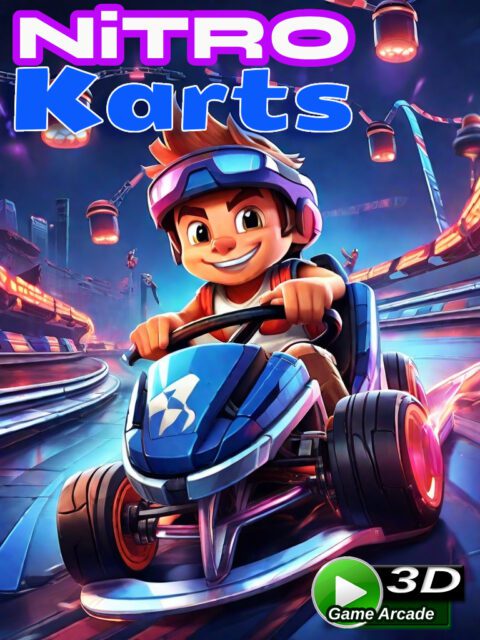 Nitro Karts - Karts Multiplayer Racing Game - 3D Game Arcade